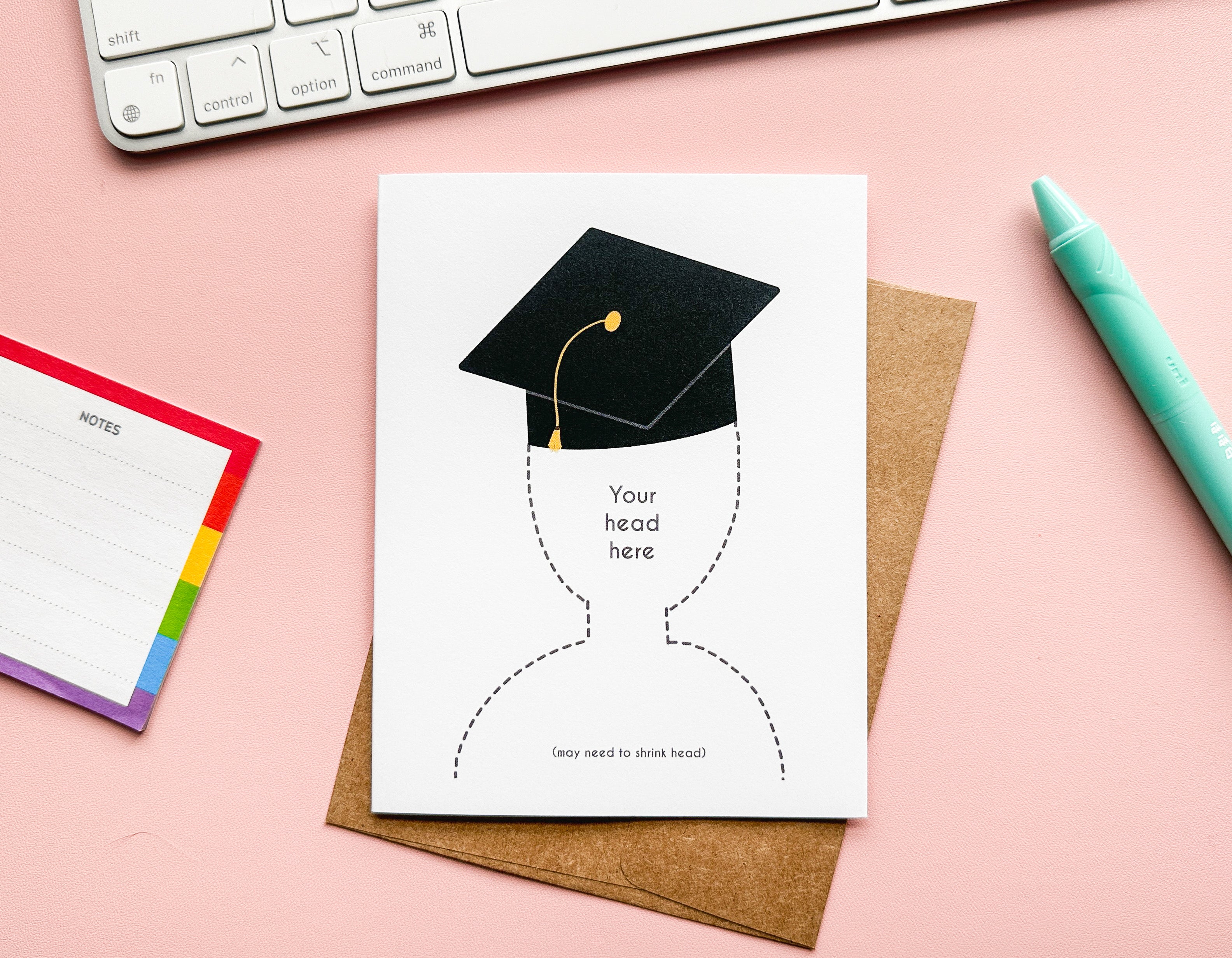 Graduation Cap Greeting Card – The Harpy Otter Co